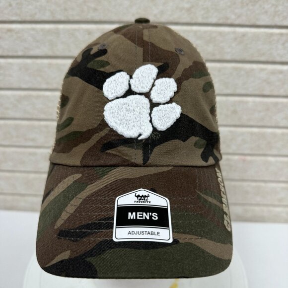 fan favorite | Accessories | New Clemson Tigers Paw Camo Trucker Mesh ...